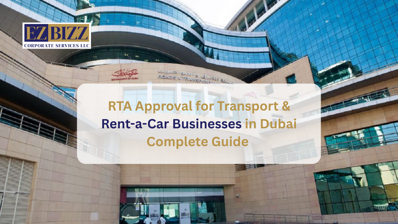 RTA Approval for Transport & Rent-a-Car Businesses in Dubai
